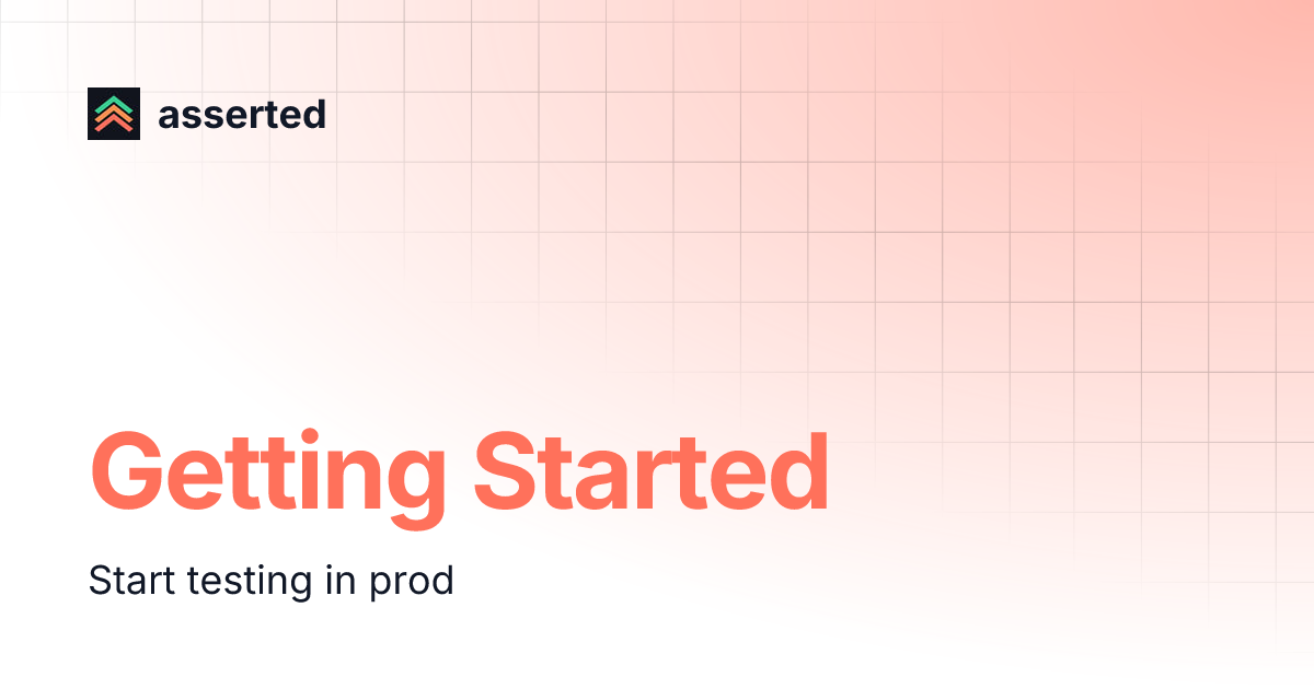 Getting Started | asserted
